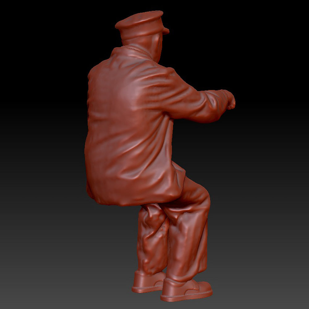 DSP295 Male Steam Engine Driver – Inoxion Models