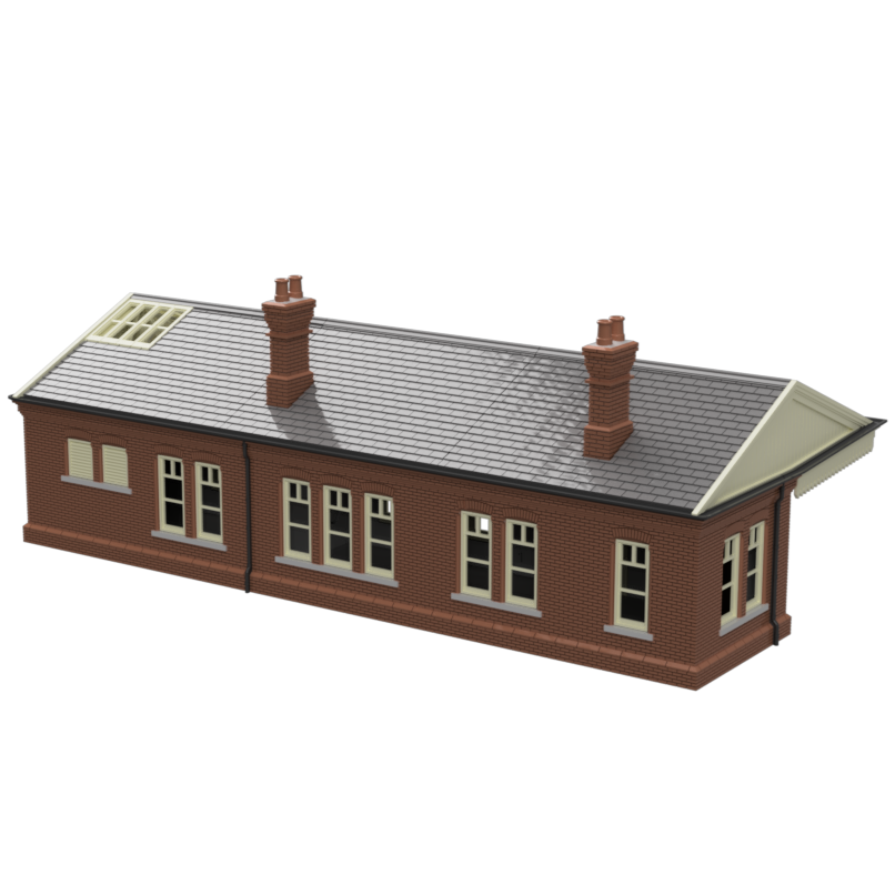 GM813A – GWR Lambourn Station TT120/3mm Scale – Inoxion Models