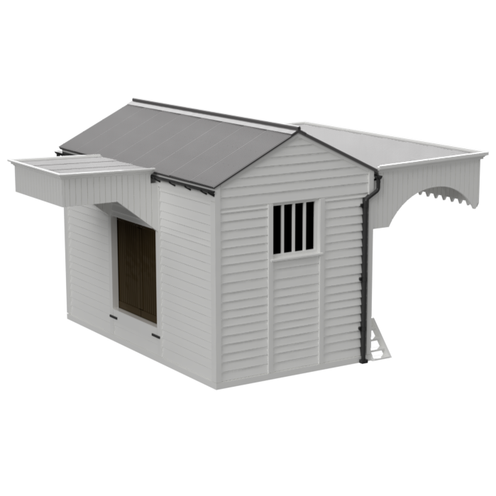 GM813B – GWR Goods Shed TT120/3mm Scale – Inoxion