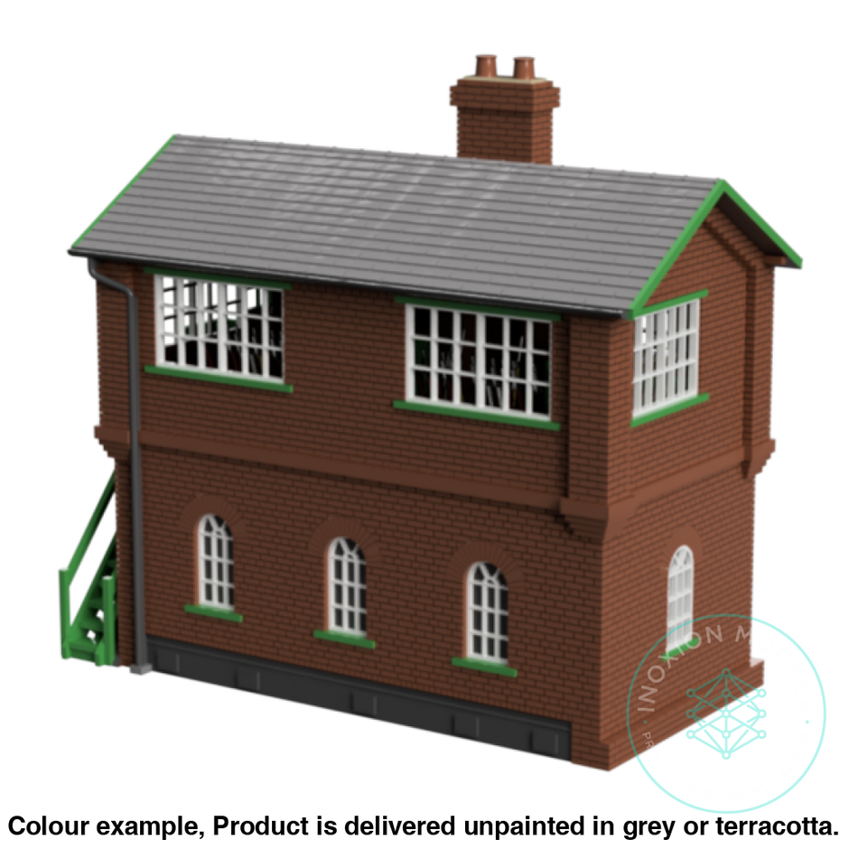 Buildings – tagged "signal box" – Inoxion